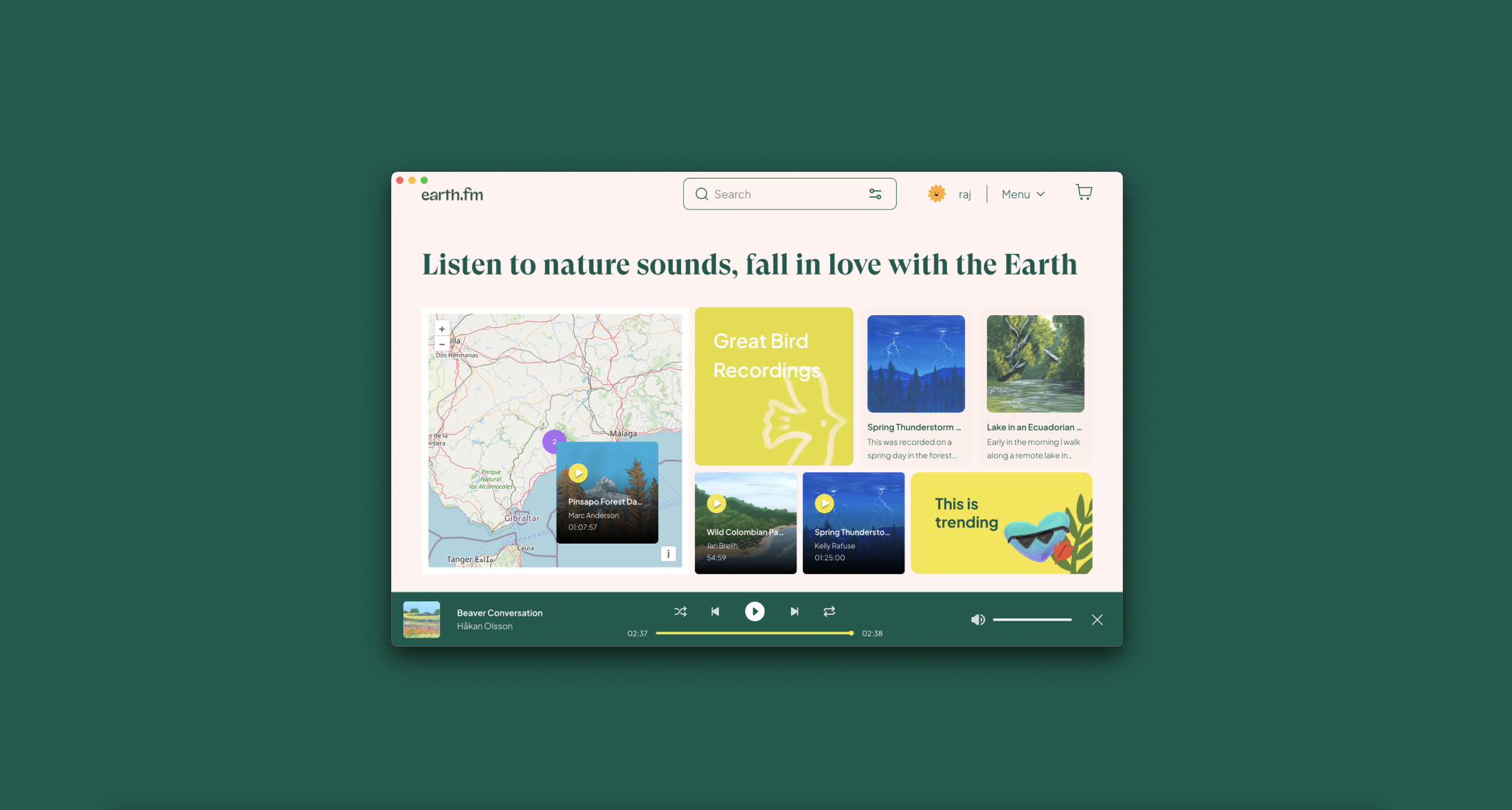 Download the Earth.fm desktop app - earth.fm