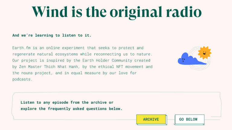 earth.fm | Restoring ourselves and our earth by deep listening